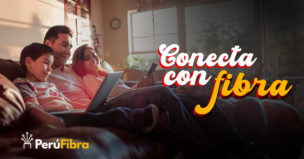 Fibra que conecta tu hogar